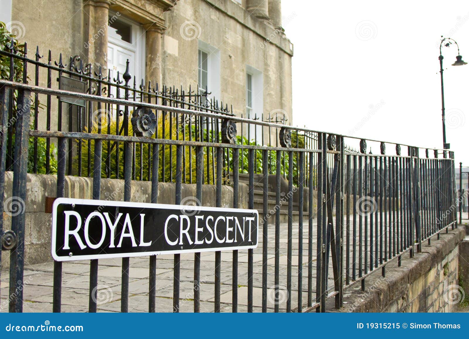Bath Royal Crescent stock image. Image of apartment, grade - 19315215