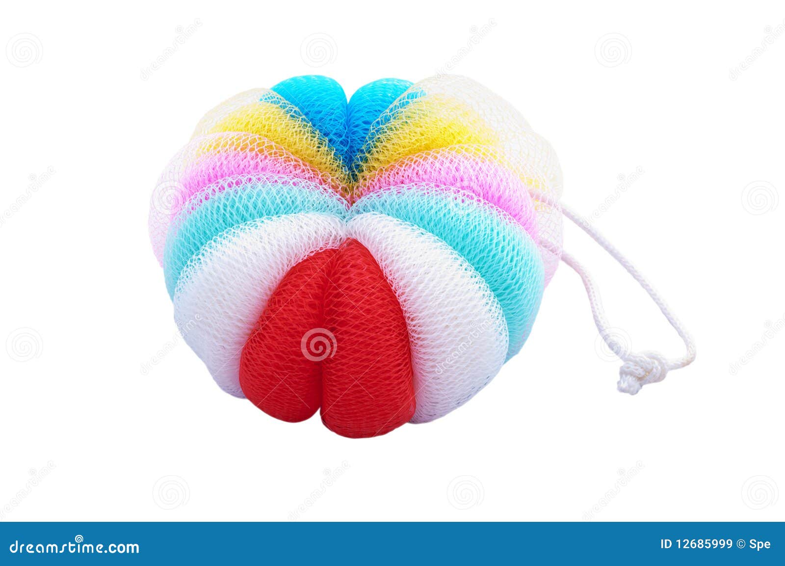 Bath scourer stock image. Image of hygiene, close, plastic - 12685999