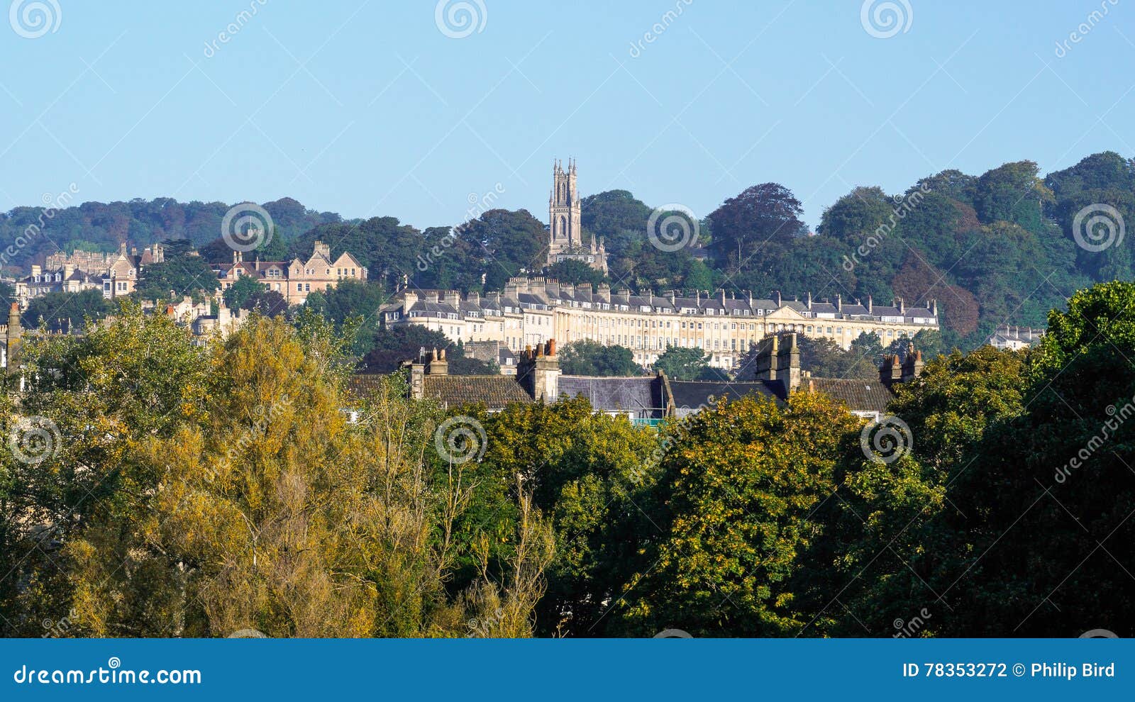 BATH, SOMERSET/UK - OCTOBER 02 : View of St Stephen S Church in ...