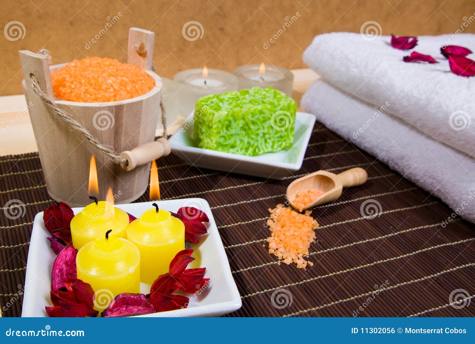 Bath and spa items stock photo. Image of care, clean - 11302056