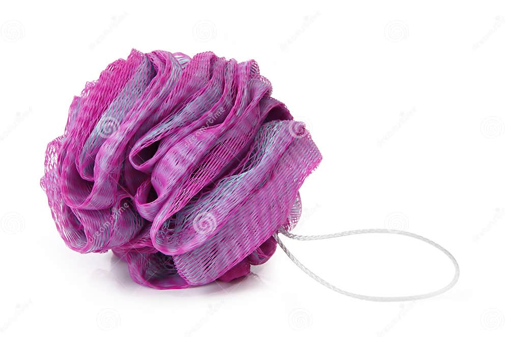 Bath Sponge stock photo. Image of colour, washing, exfoliation - 8595390