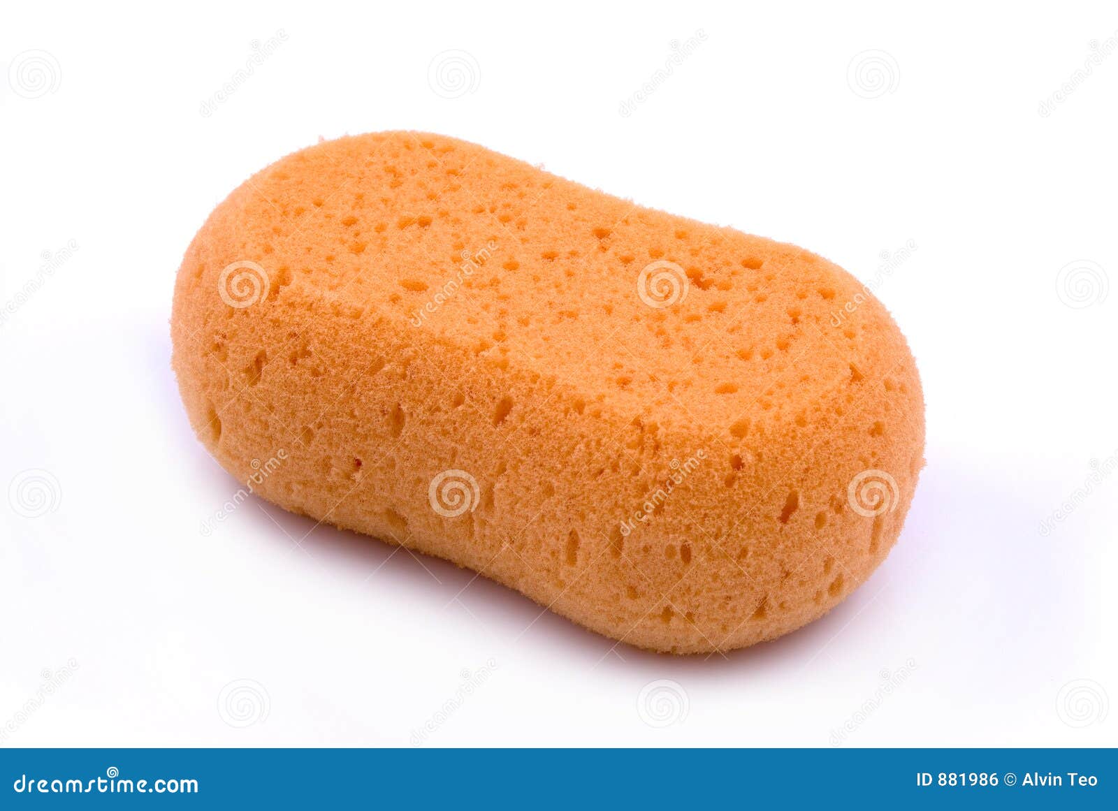 Bath Sponge stock photo. Image of wash, shower, orange - 881986