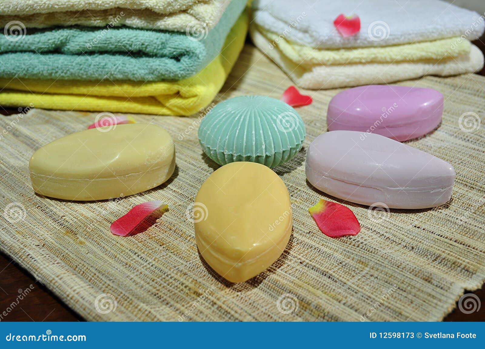 Bath theme stock image. Image of cleaning, relaxing, treatment - 12598173