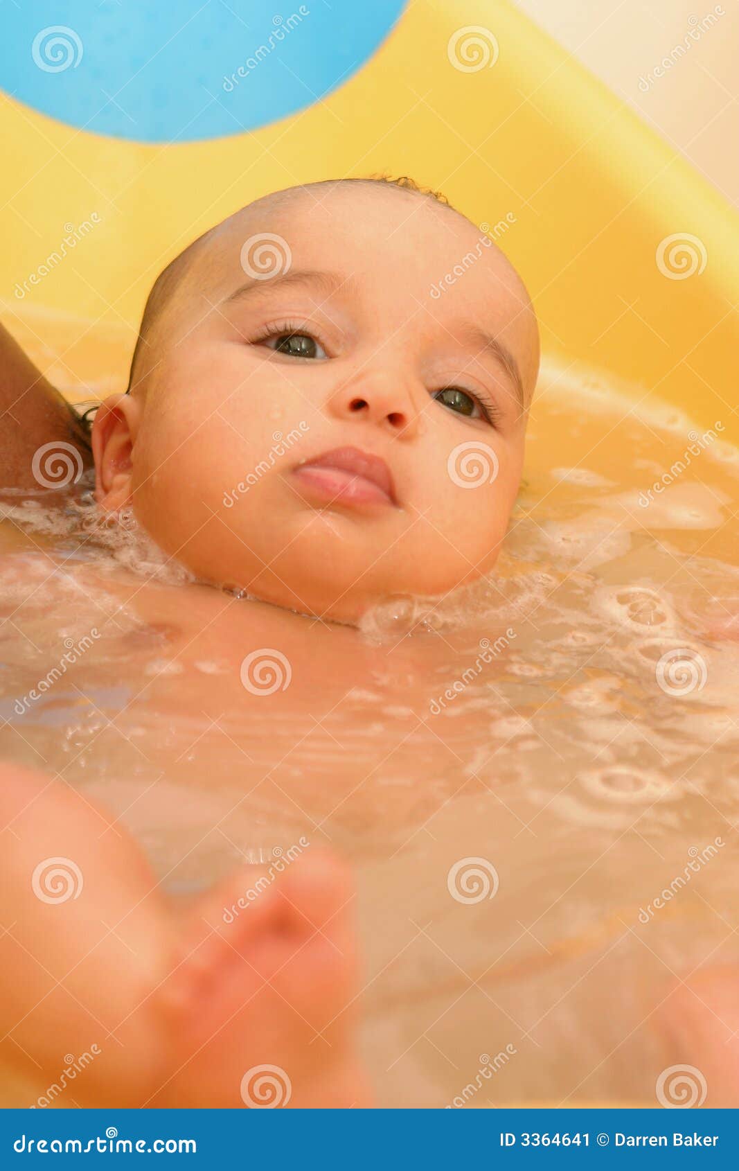 Bath Time stock image. Image of care, mother, baby, wash - 3364641