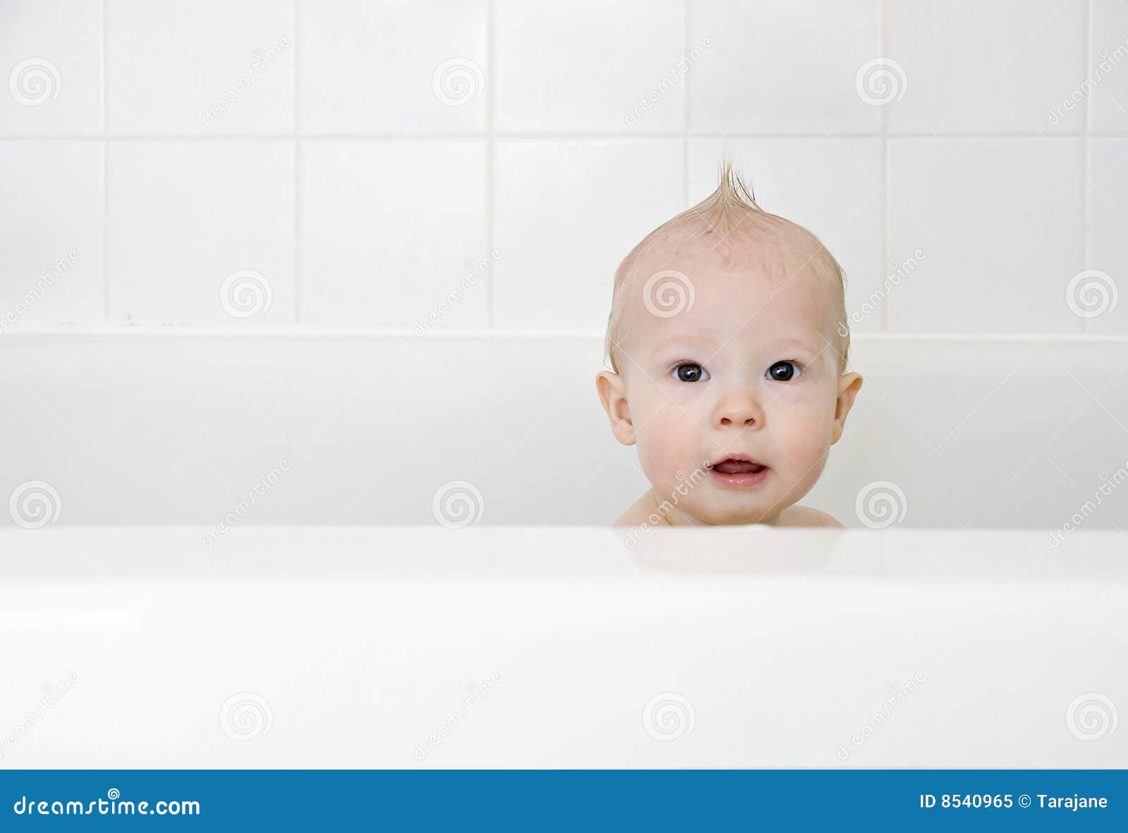 Bath Time stock image. Image of look, tile, cute, bathtub - 8540965