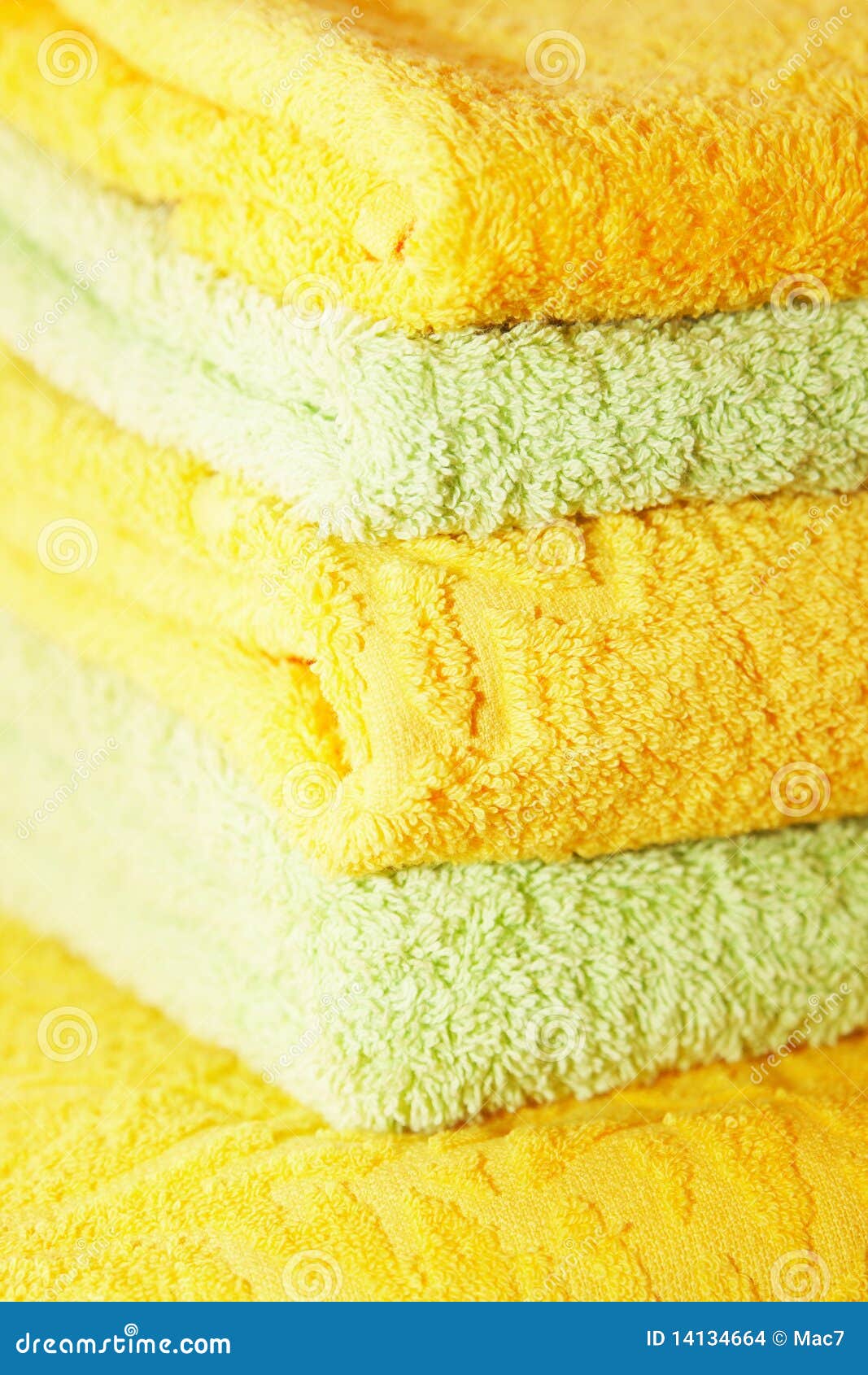 Bath towels stacked stock photo. Image of absorbent, fabric - 14134664
