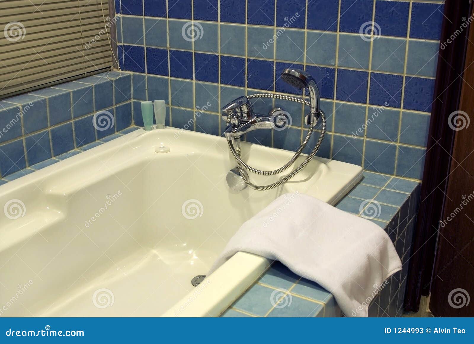 Bath Tub stock image. Image of water, shower, bathe, house - 1244993