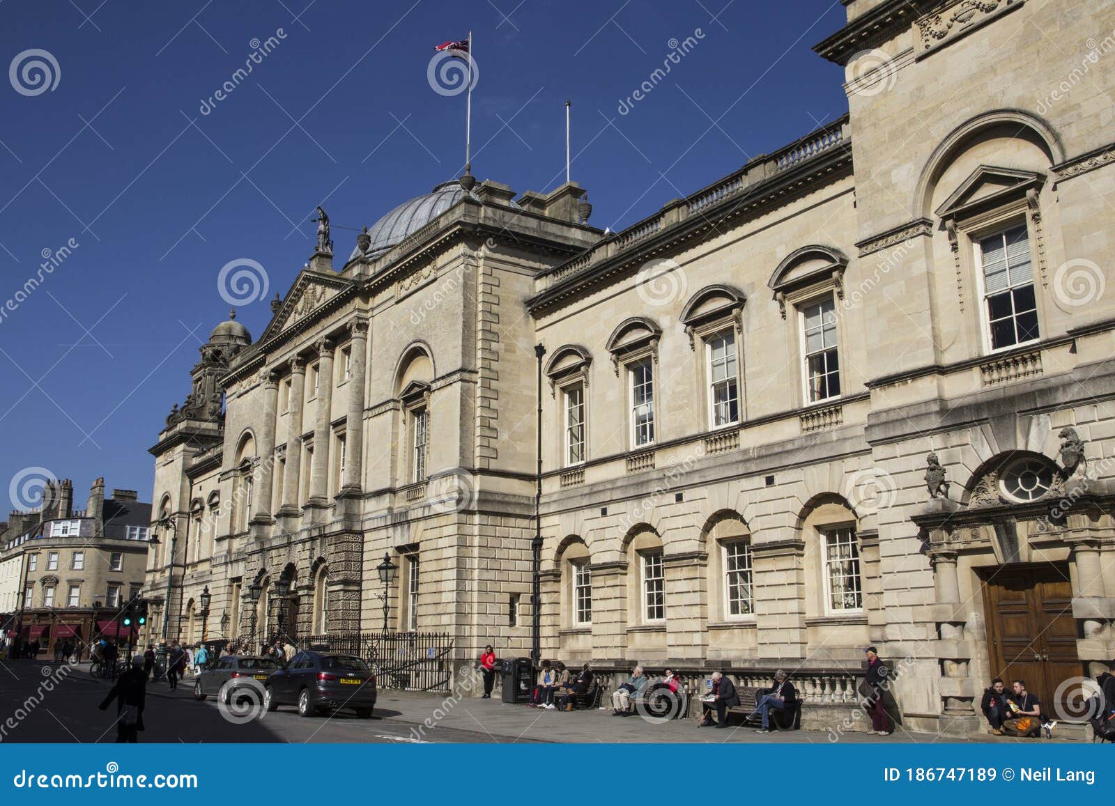 The Guildhall in Bath, Somerset, England Was Built between 1775 and ...