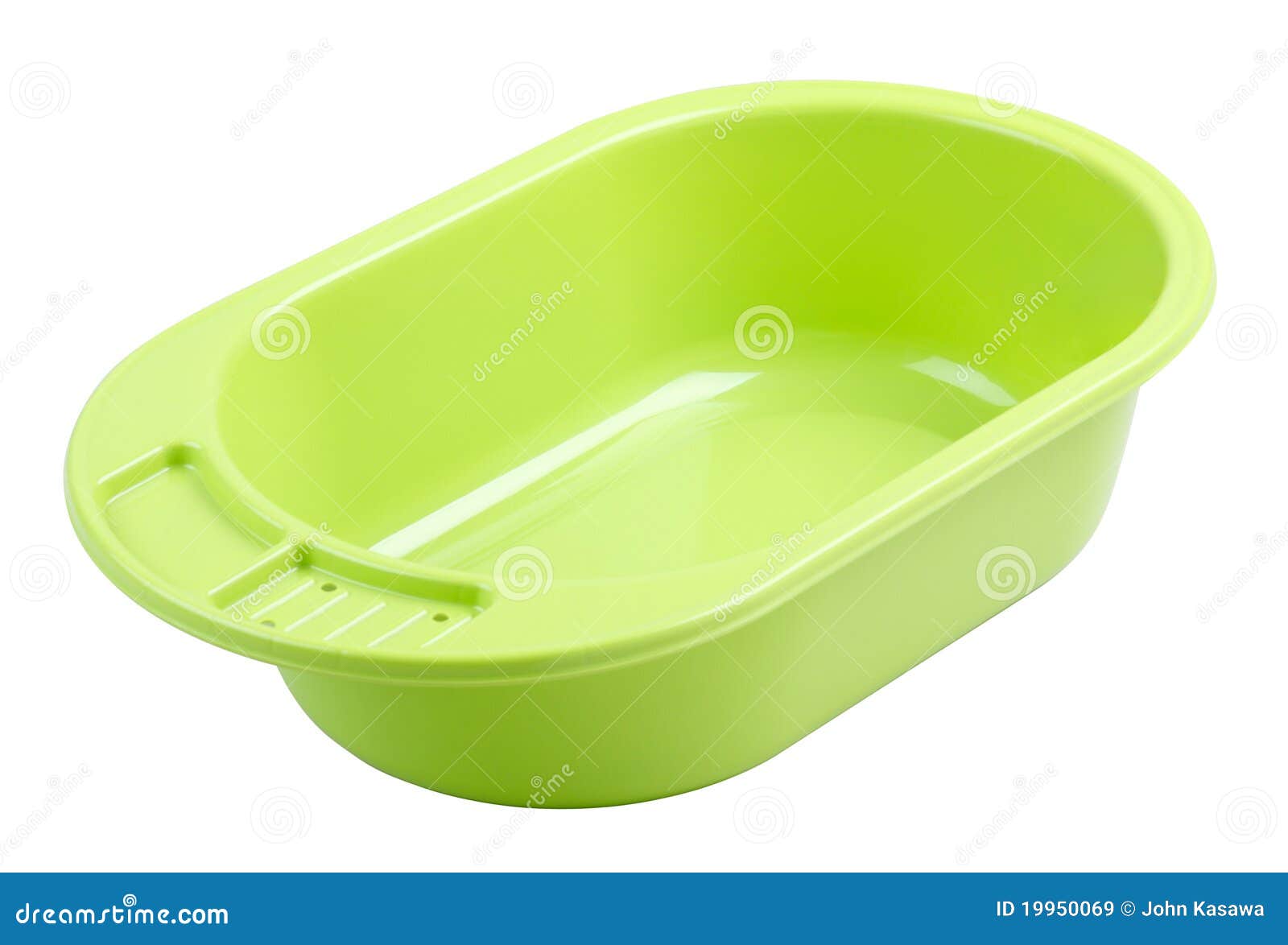 Baby Plastic Bathtub Isolated on White Stock Image - Image of bathtime ...