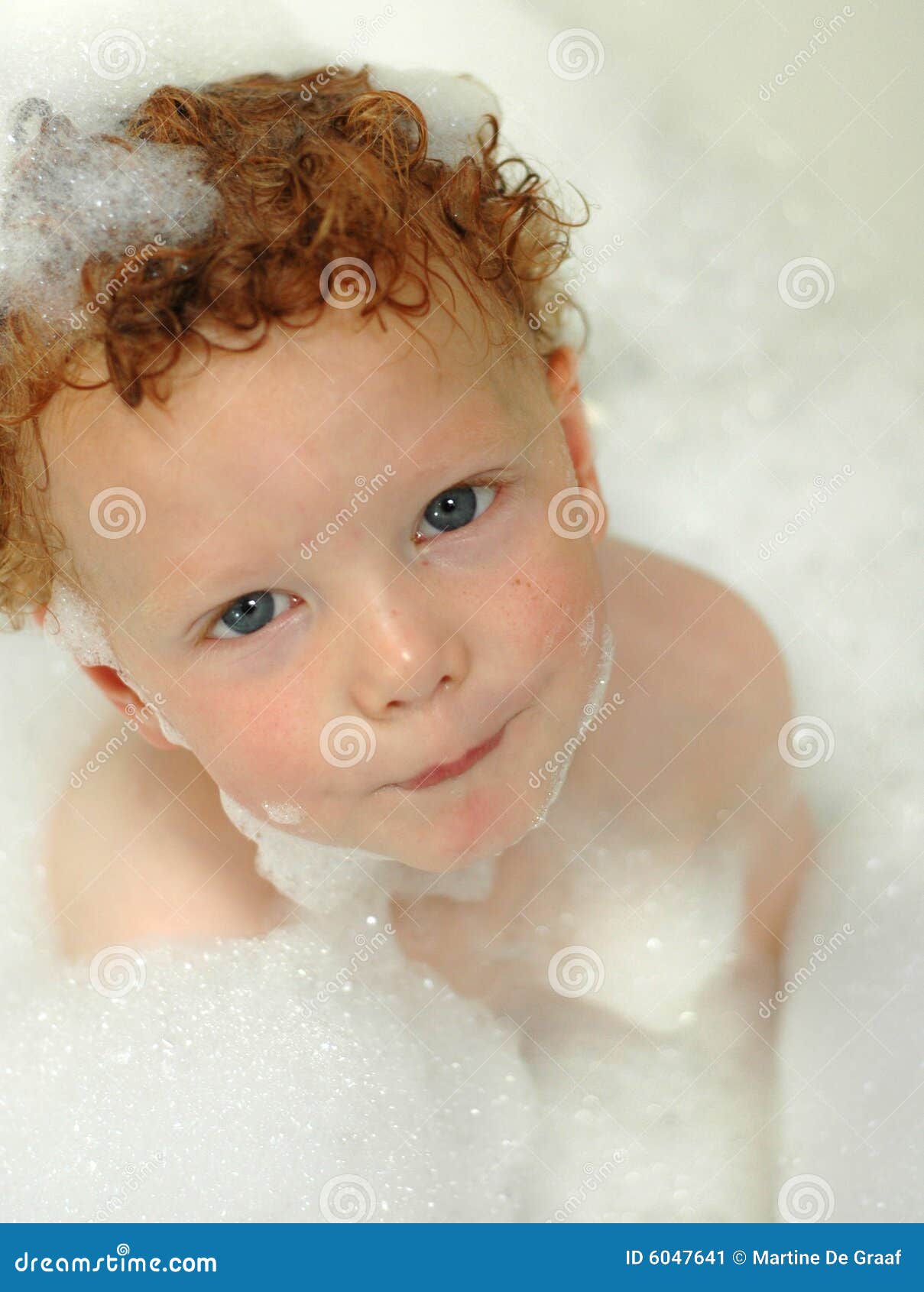 Bathing boy stock image. Image of adorable, giggle, foam - 6047641