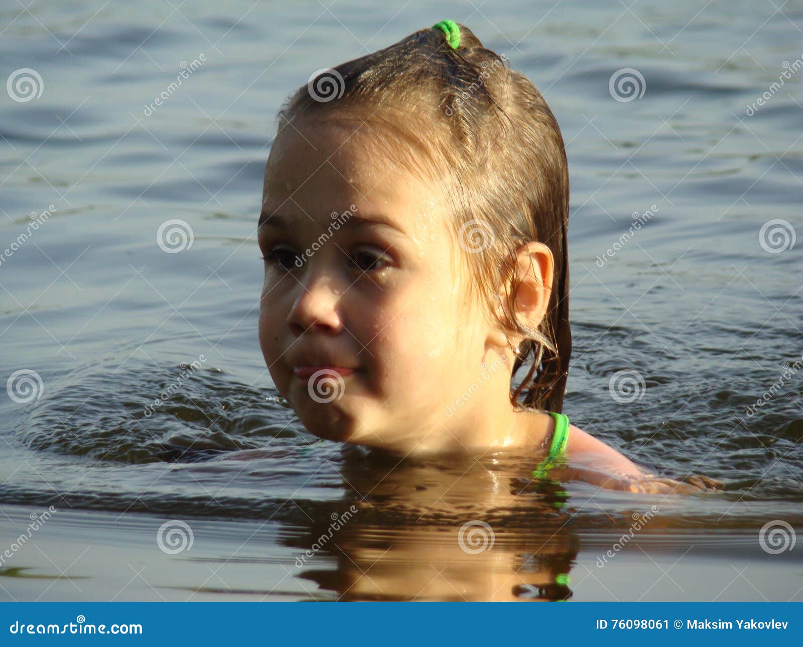 Children Bathing in the River Stock Image - Image of splash, childhood ...