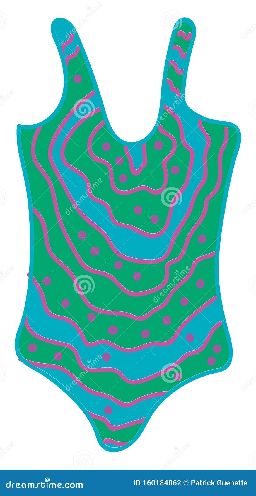 Bathing Suit, Illustration, Vector Stock Vector - Illustration of ...