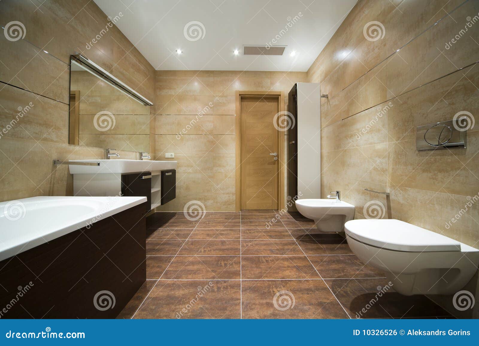 Bathroom stock photo. Image of estate, showcase, decorating - 10326526