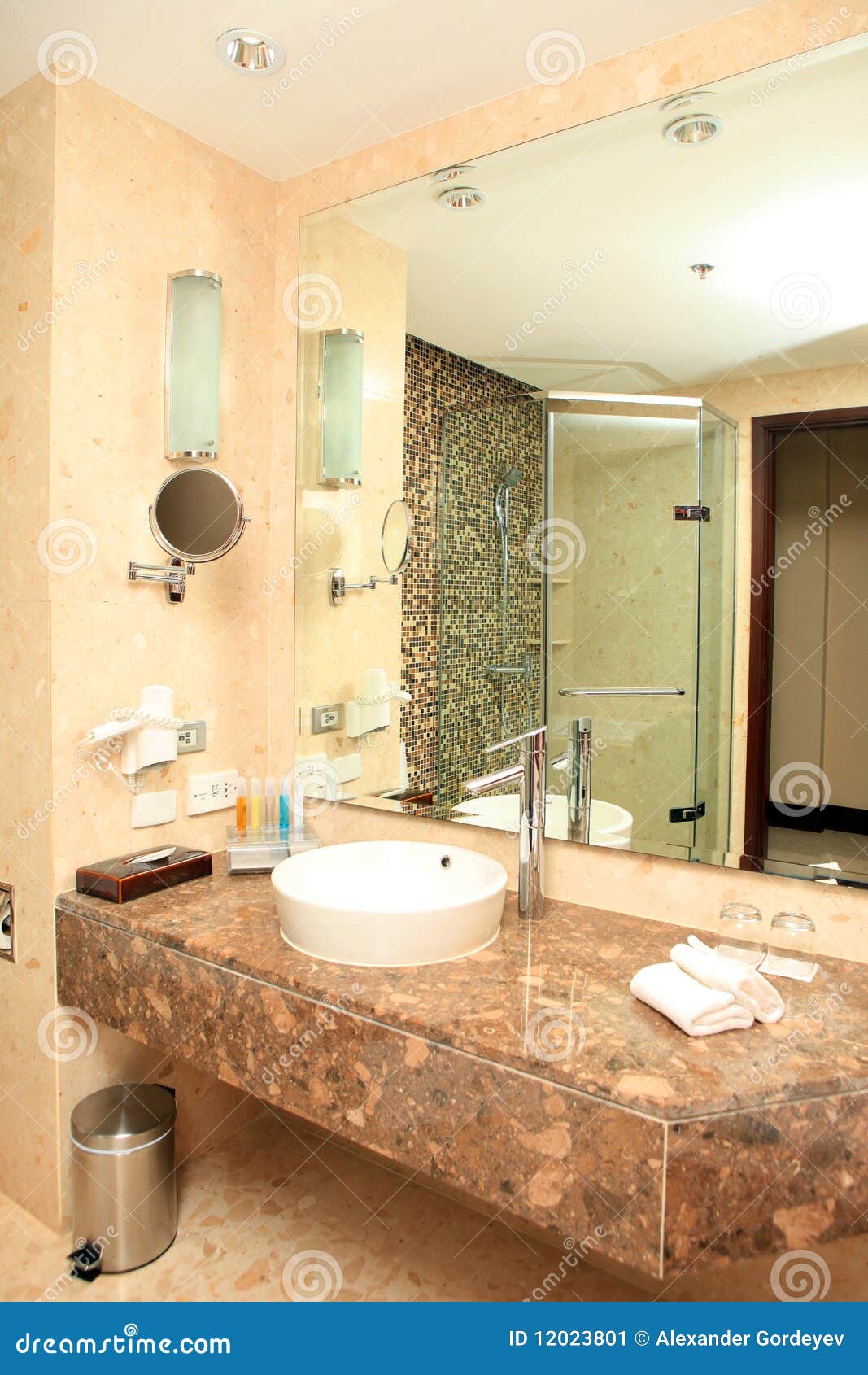 Bathroom stock image. Image of lavatory, inside, paper - 12023801