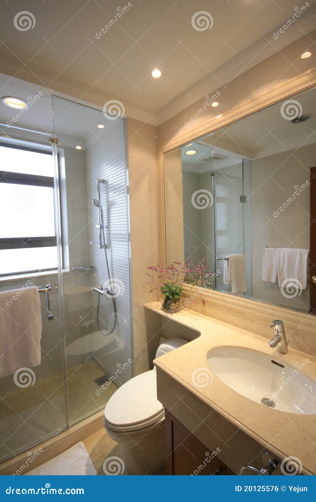 Bathroom stock photo. Image of life, home, residential - 20125576
