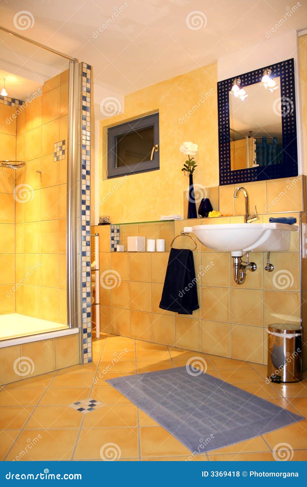 Bathroom stock photo. Image of decor, lifestyle, clean - 3369418