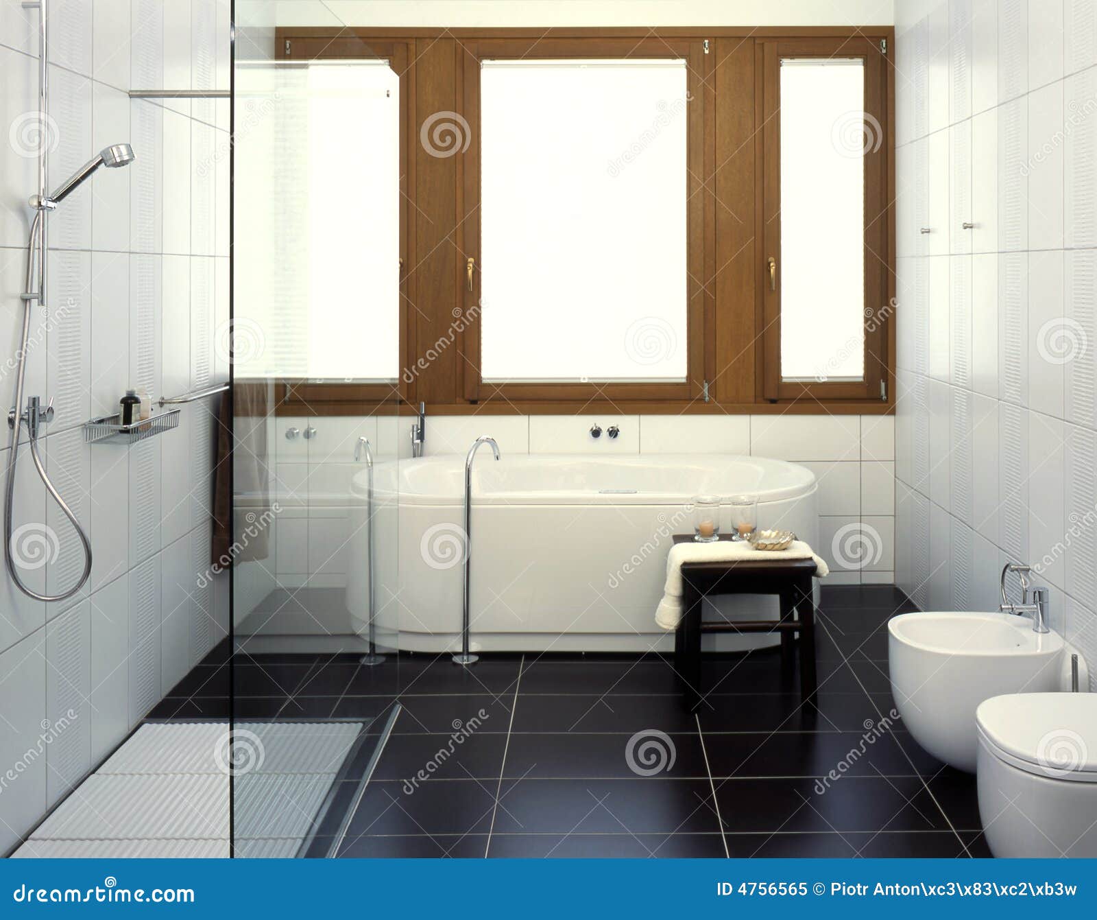 Bathroom stock image. Image of bathroom, decorated, designer - 4756565