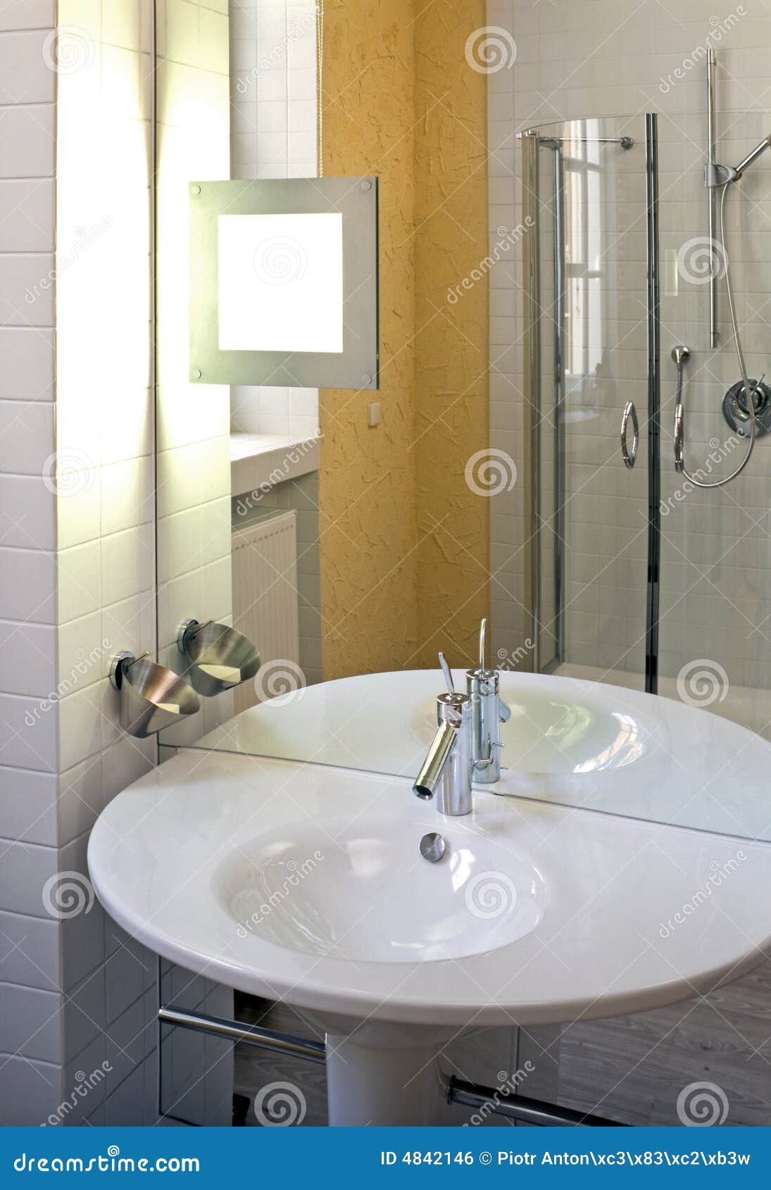 Bathroom stock photo. Image of designer, soap, interior - 4842146