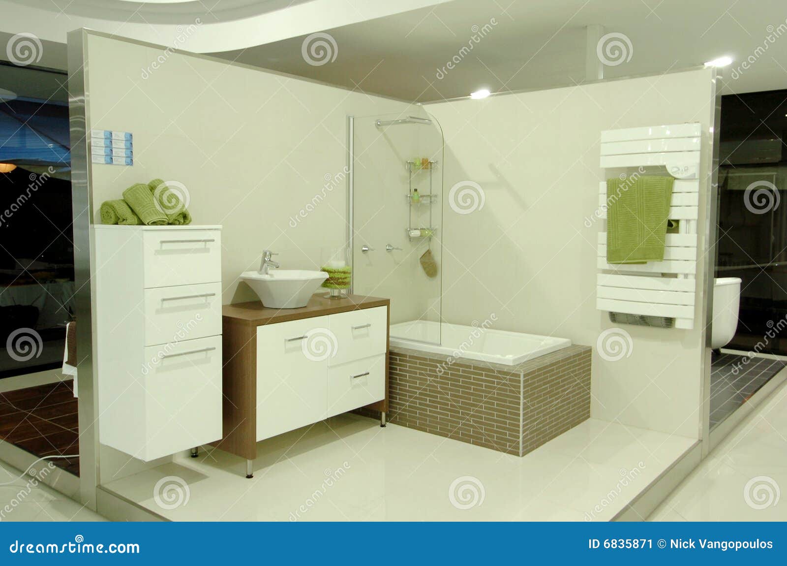 Bathroom display stock image. Image of domestic, fixture - 6835871