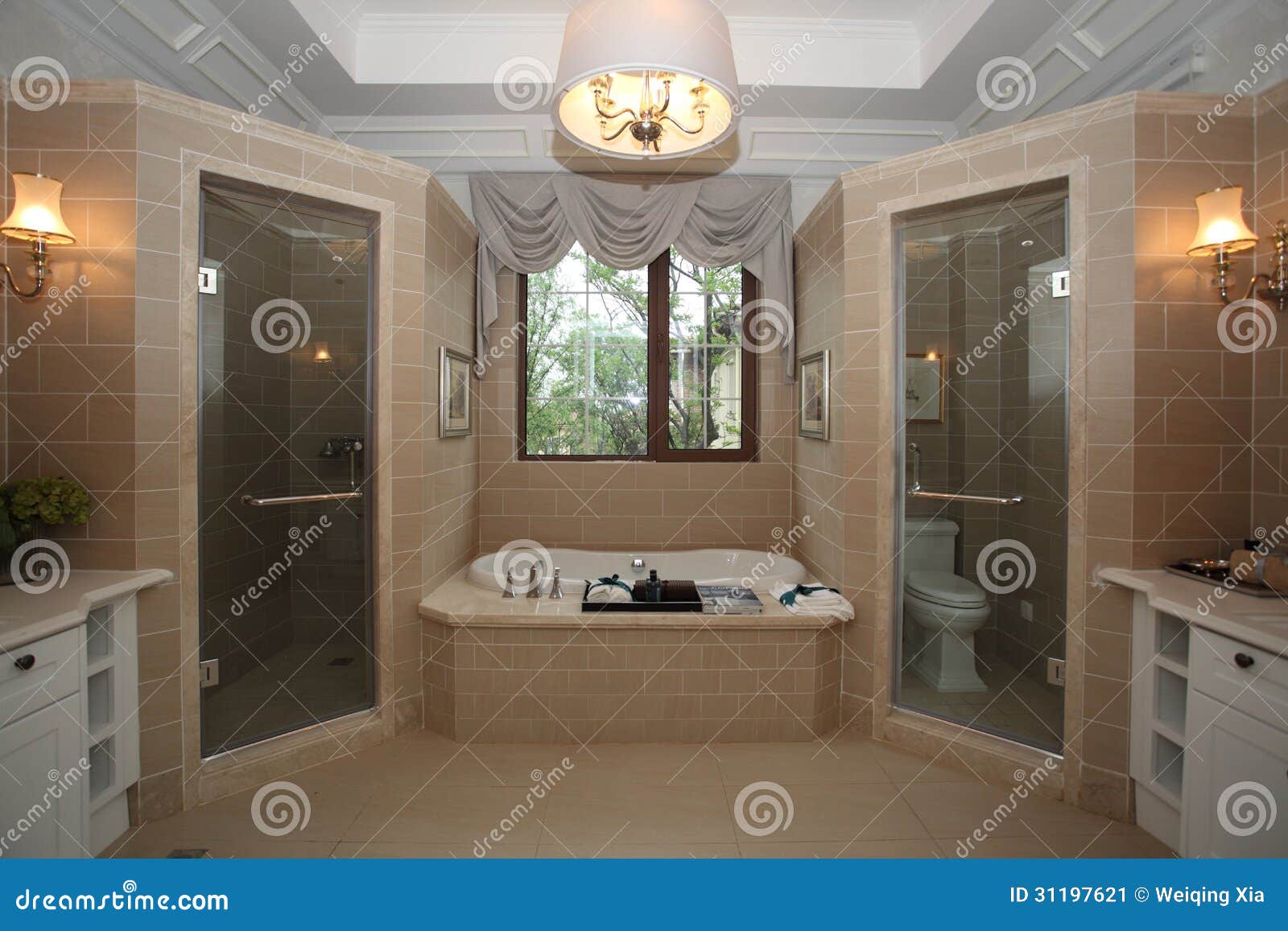 Bathroom interior stock image. Image of family, layout - 31197621