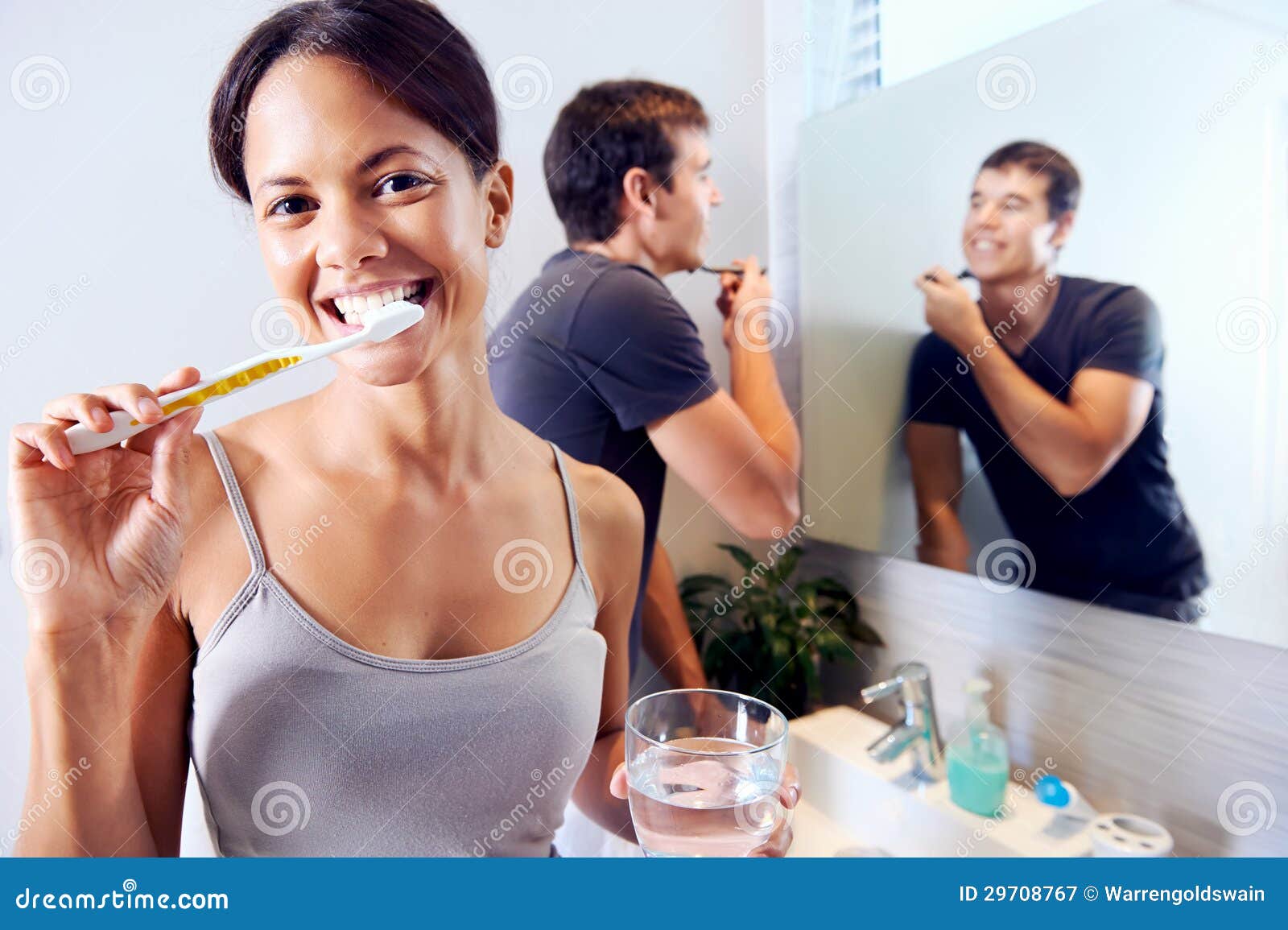 Personal grooming stock image. Image of bathroom, male - 29708767