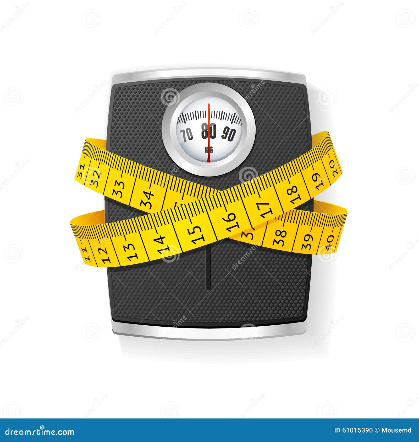 Bathroom Scale Concept of Health Care. Vector Stock Vector ...
