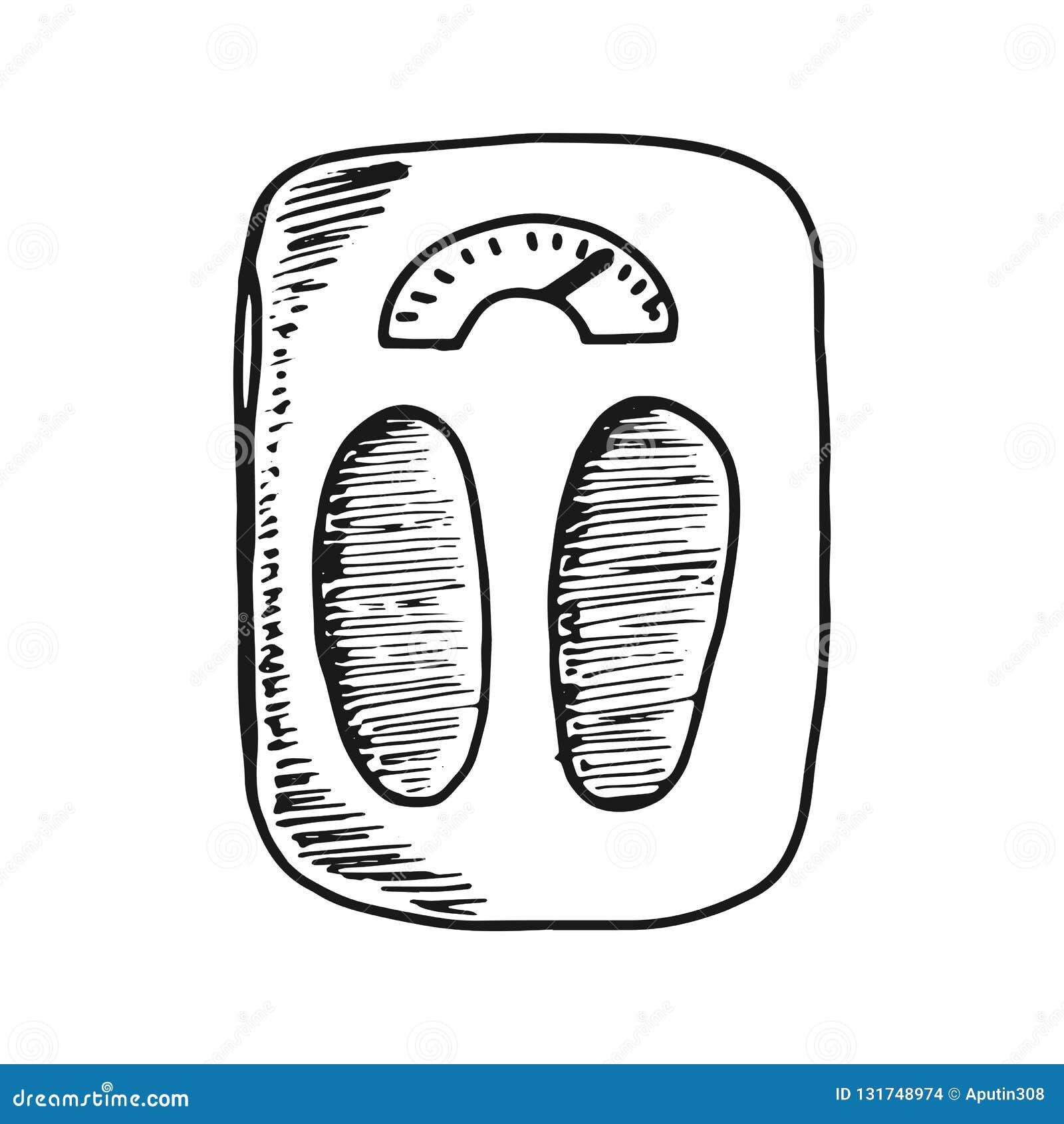 Bathroom Scales Vector Stock Illustrations 1 481 Bathroom Scales
