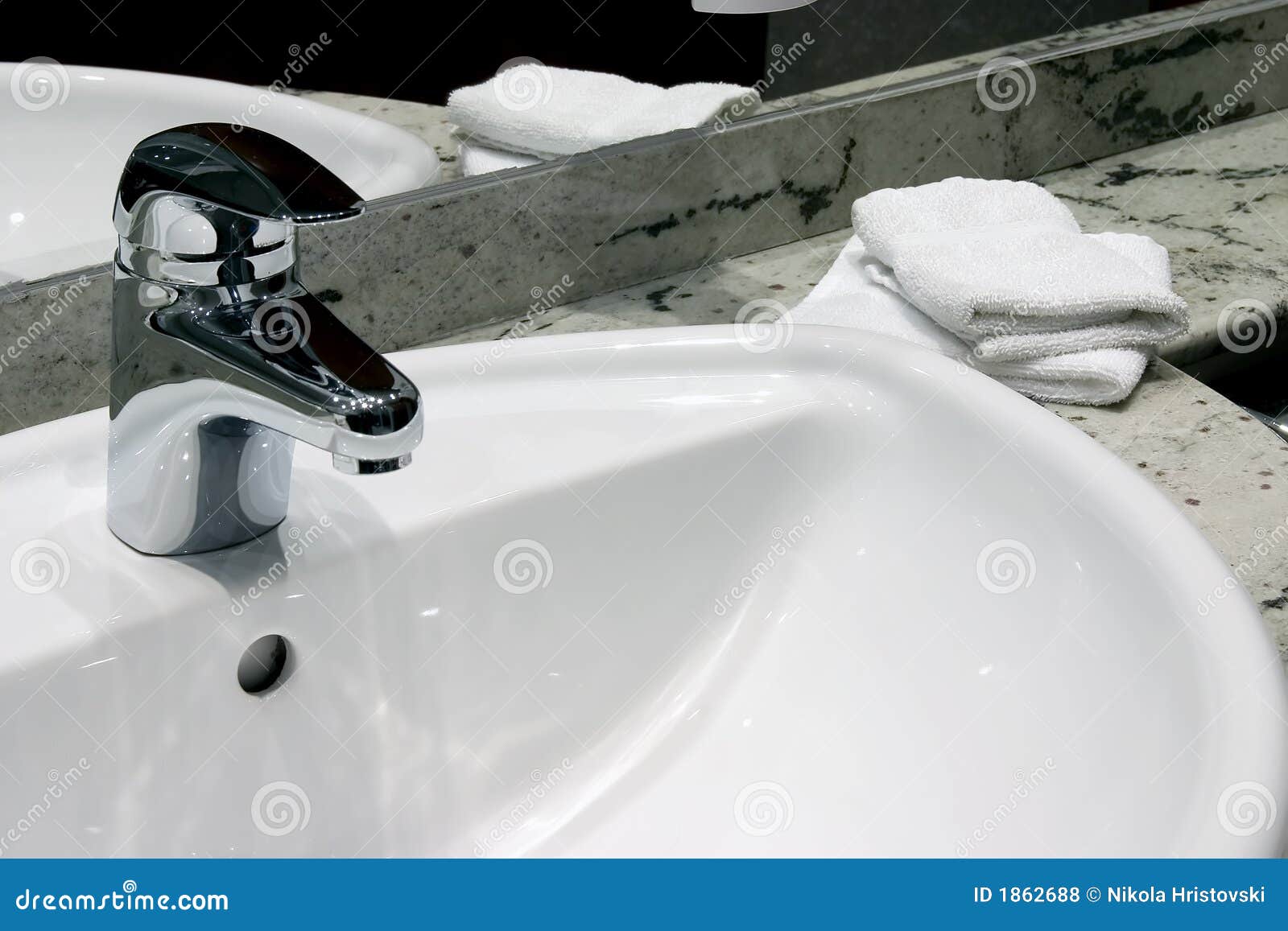 Bathroom sink stock photo. Image of design, refreshing - 1862688