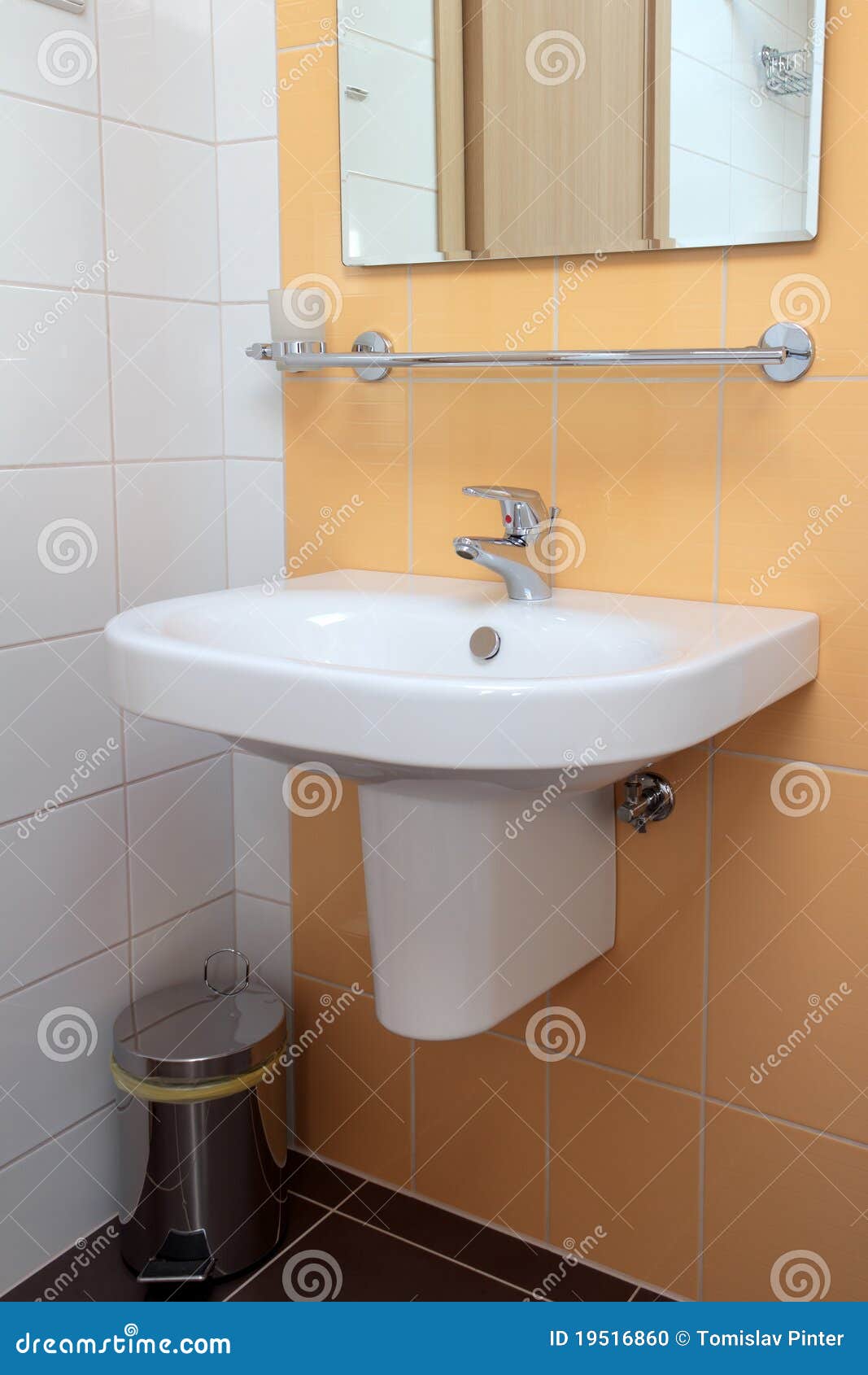 Bathroom sink stock photo. Image of faucet, furniture - 19516860