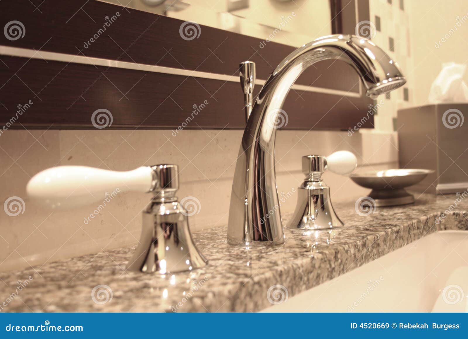 Bathroom Sink stock image. Image of plumbing, restroom - 4520669