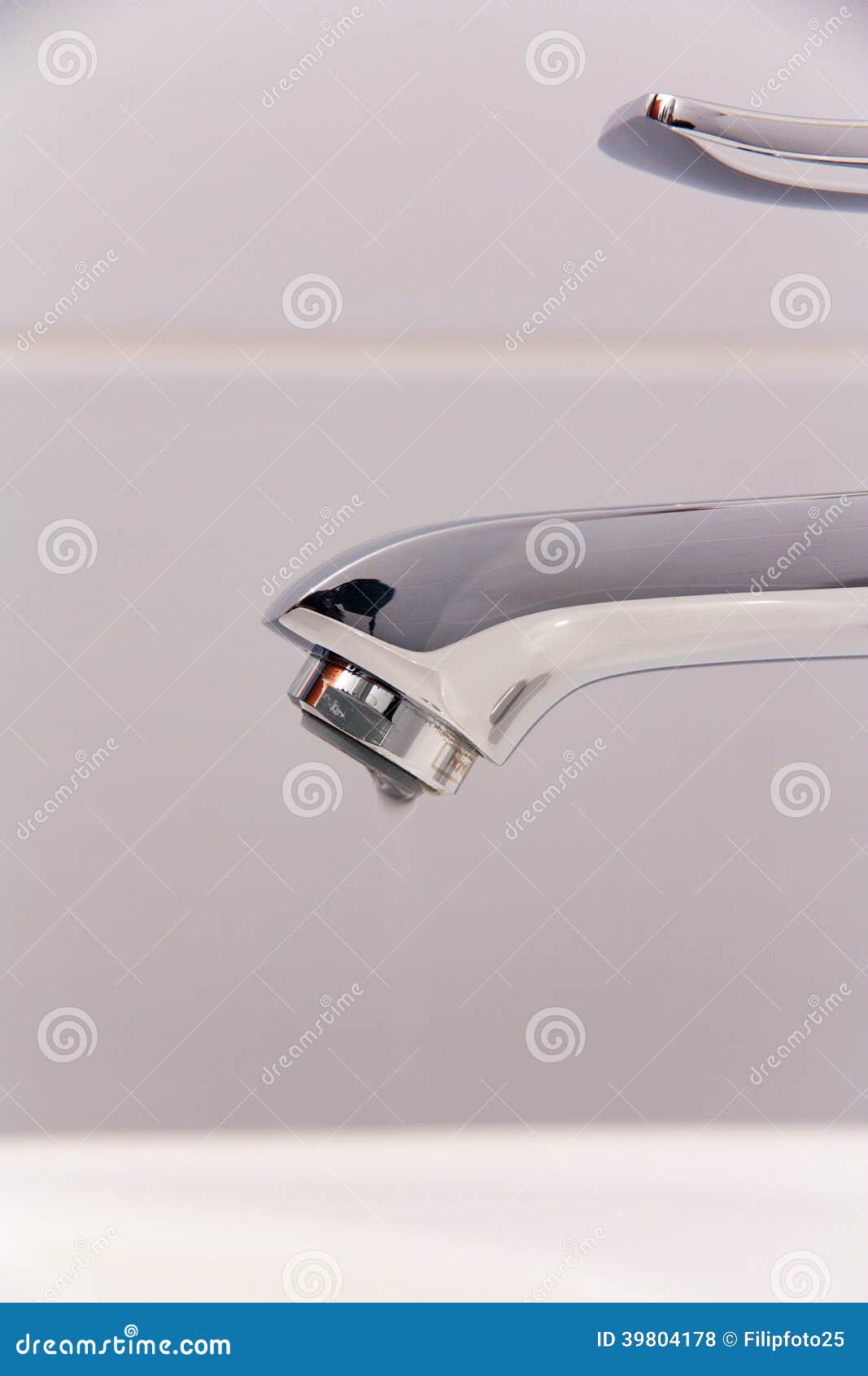 Bathroom tab stock photo. Image of clean, chrome, chic - 39804178