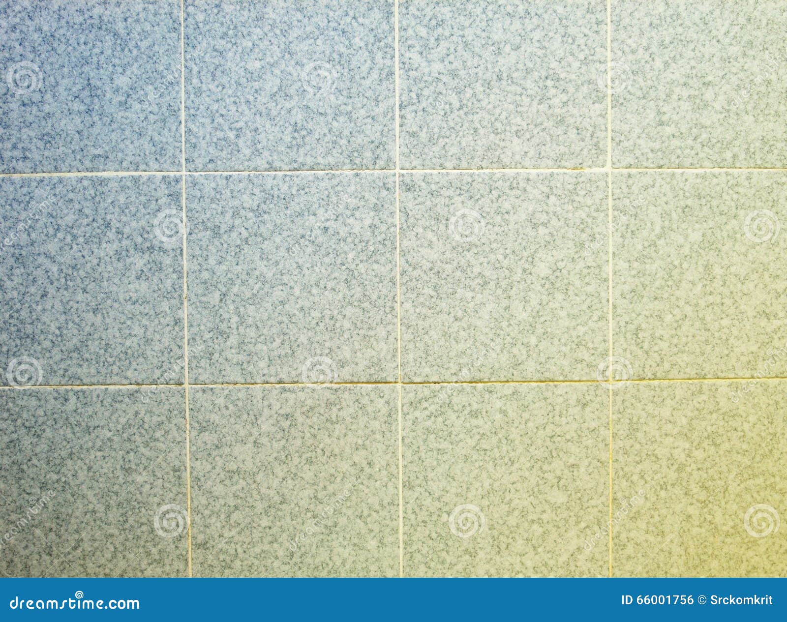 Bathroom Tiles, Blue and Yellow Stock Photo - Image of grey, modern ...