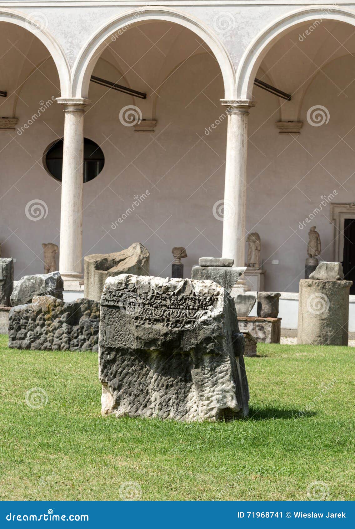 The Baths of Diocletian (Thermae Diocletiani) in Rome. Editorial Photo ...
