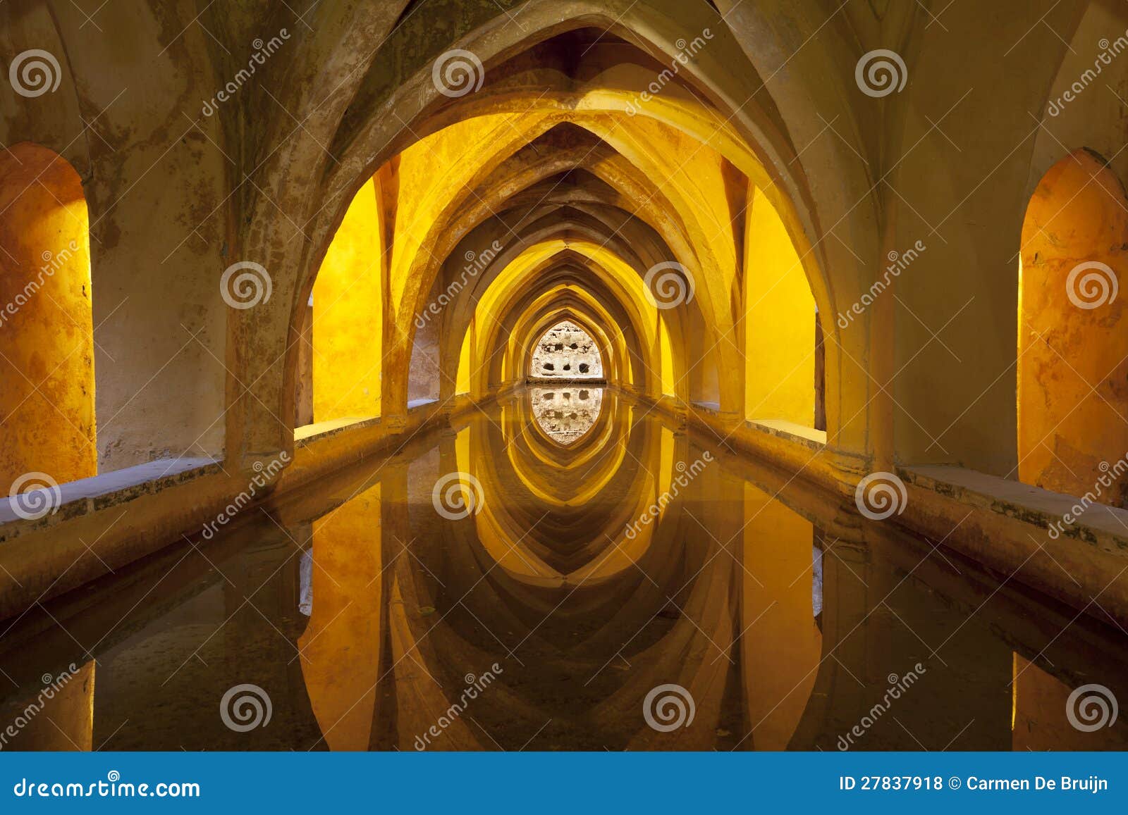 203 Baths Royal Alcazar Seville Spain Stock Photos - Free & Royalty ...