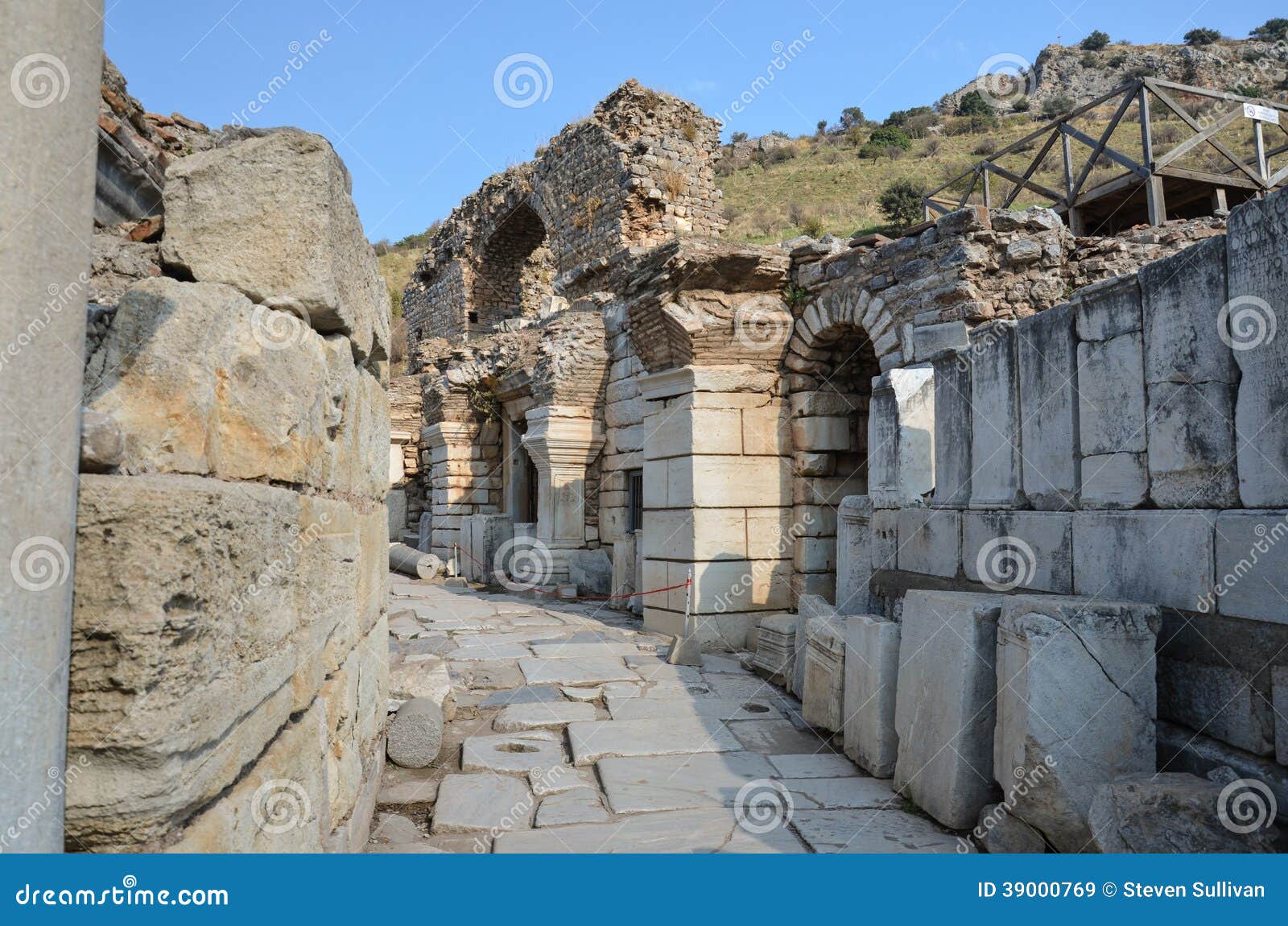 Baths of Scholastica, Ephesus Stock Image - Image of stone, baths: 39000769