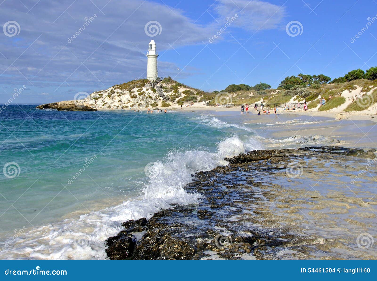 Bathurst Lighthouse, Western Australia Stock Photo - Image of ...