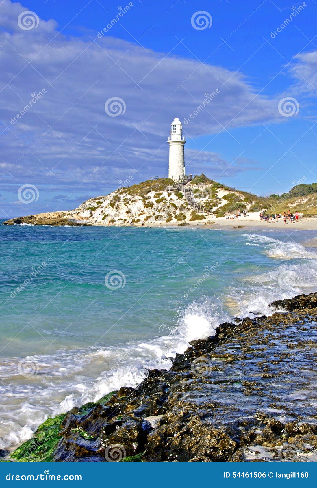 Bathurst Lighthouse, Western Australia Stock Photo - Image of ...