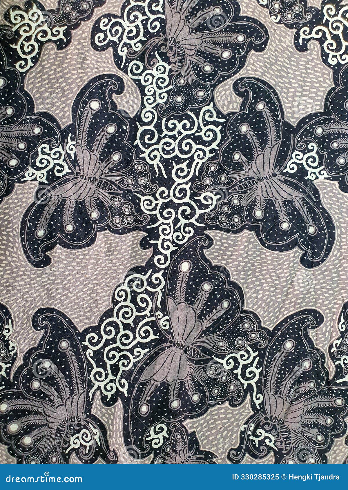 Batik with Abstract Patterns. Batik is a Beautiful Work of Art from ...