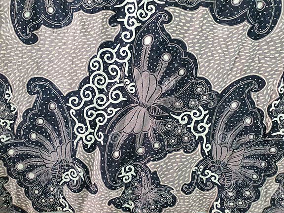 Batik with Abstract Patterns. Batik is a Beautiful Work of Art from ...