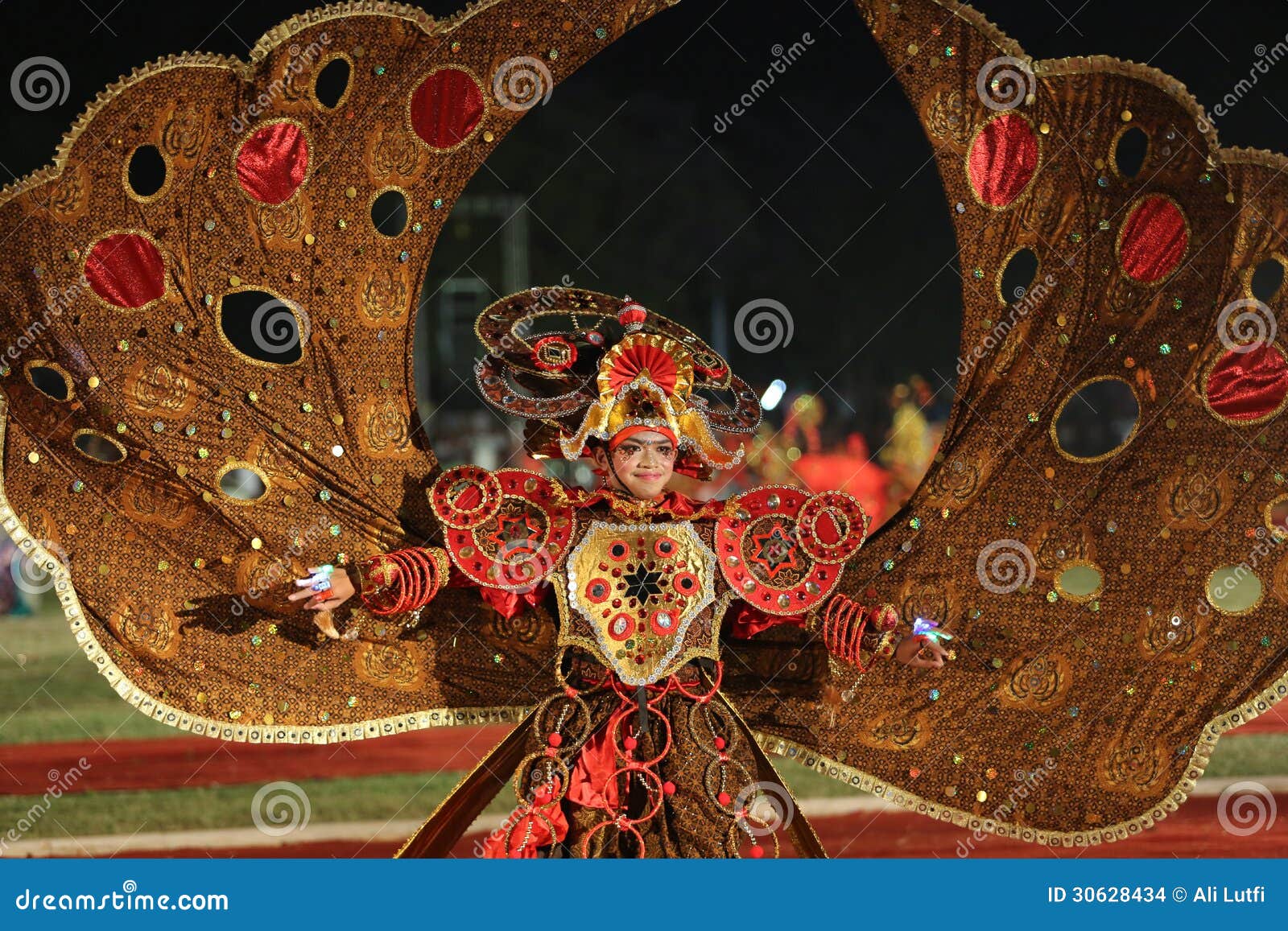 Batik carnival editorial stock image. Image of people - 30628434
