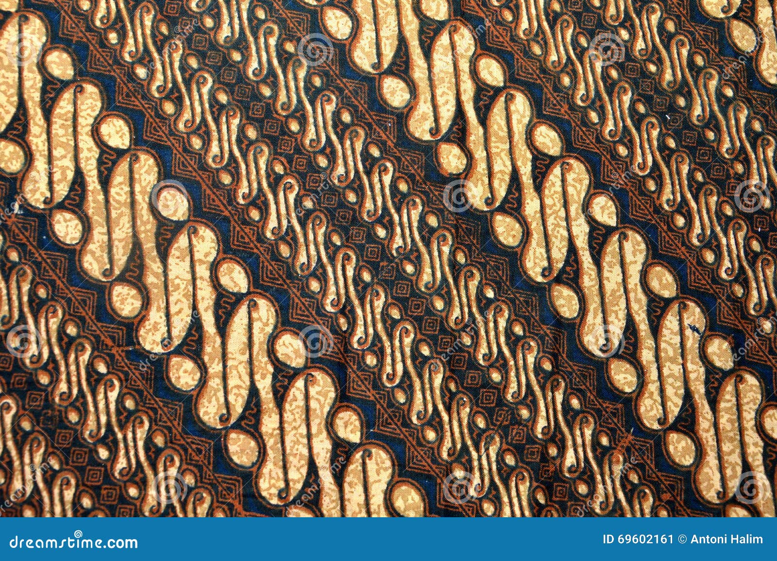 Batik cloth stock image. Image of fabric, design, asian - 69602161