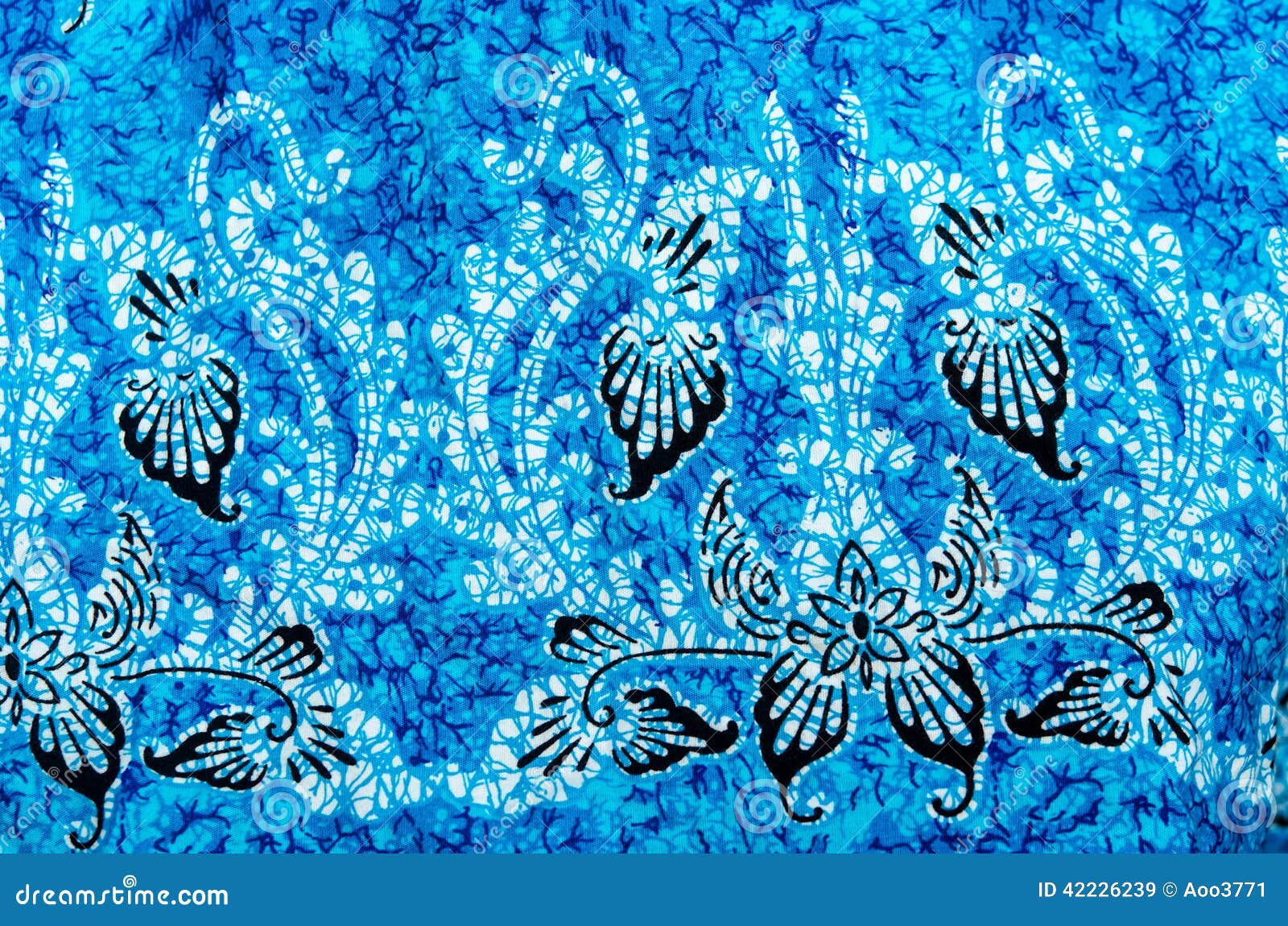 Batik cloth pattern stock image. Image of beautiful, abstract - 42226239