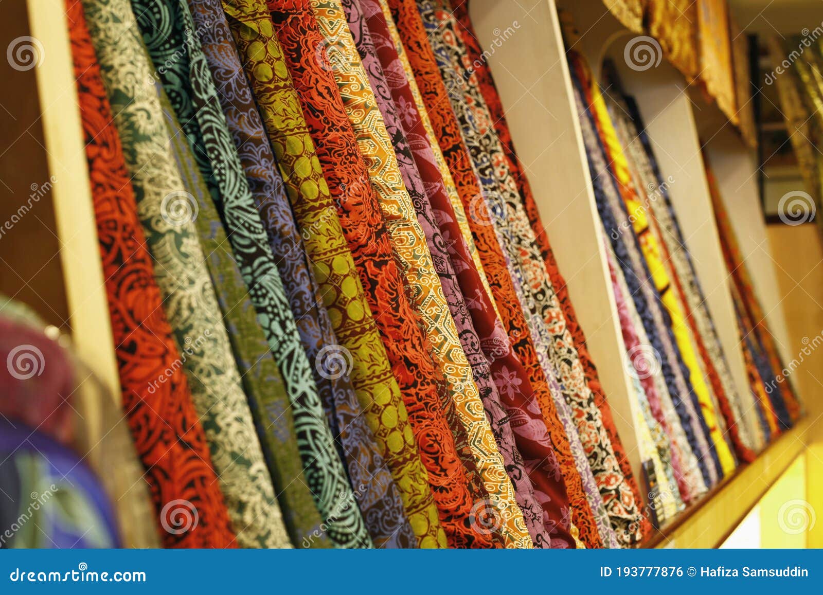 Unique batik cloths stock photo. Image of focus, culture - 193777876