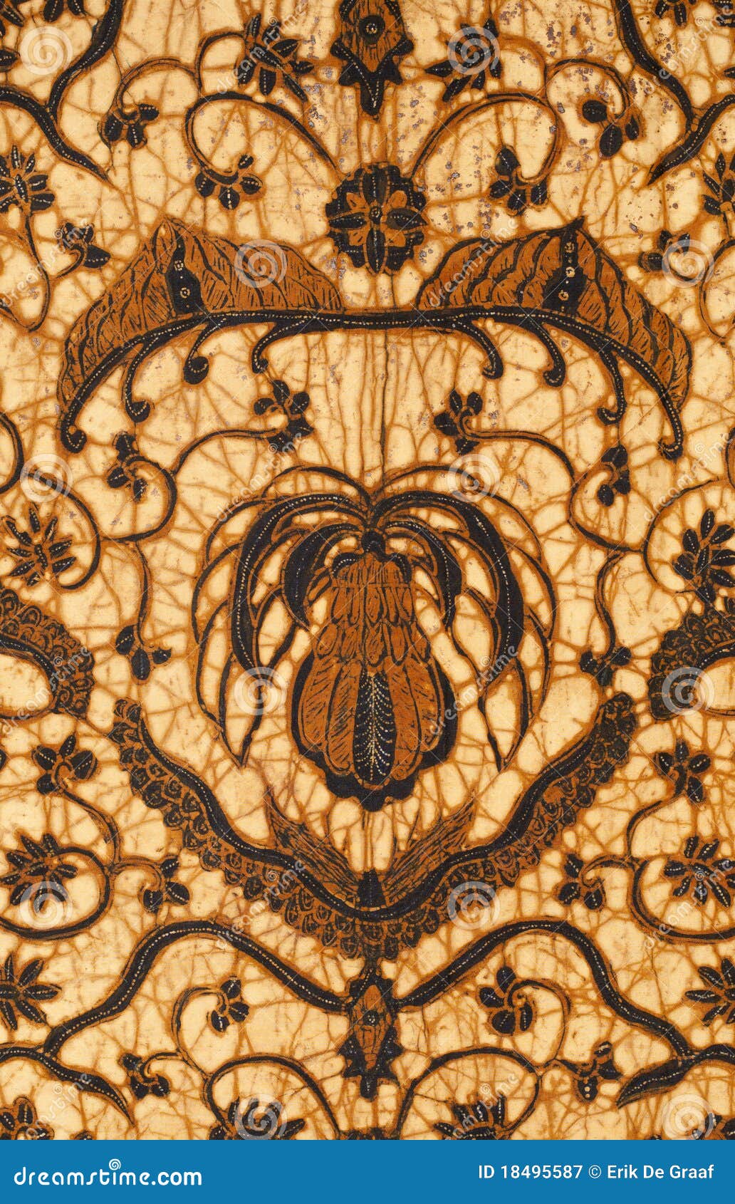 Batik design stock image. Image of close, colored, cloths - 18495587