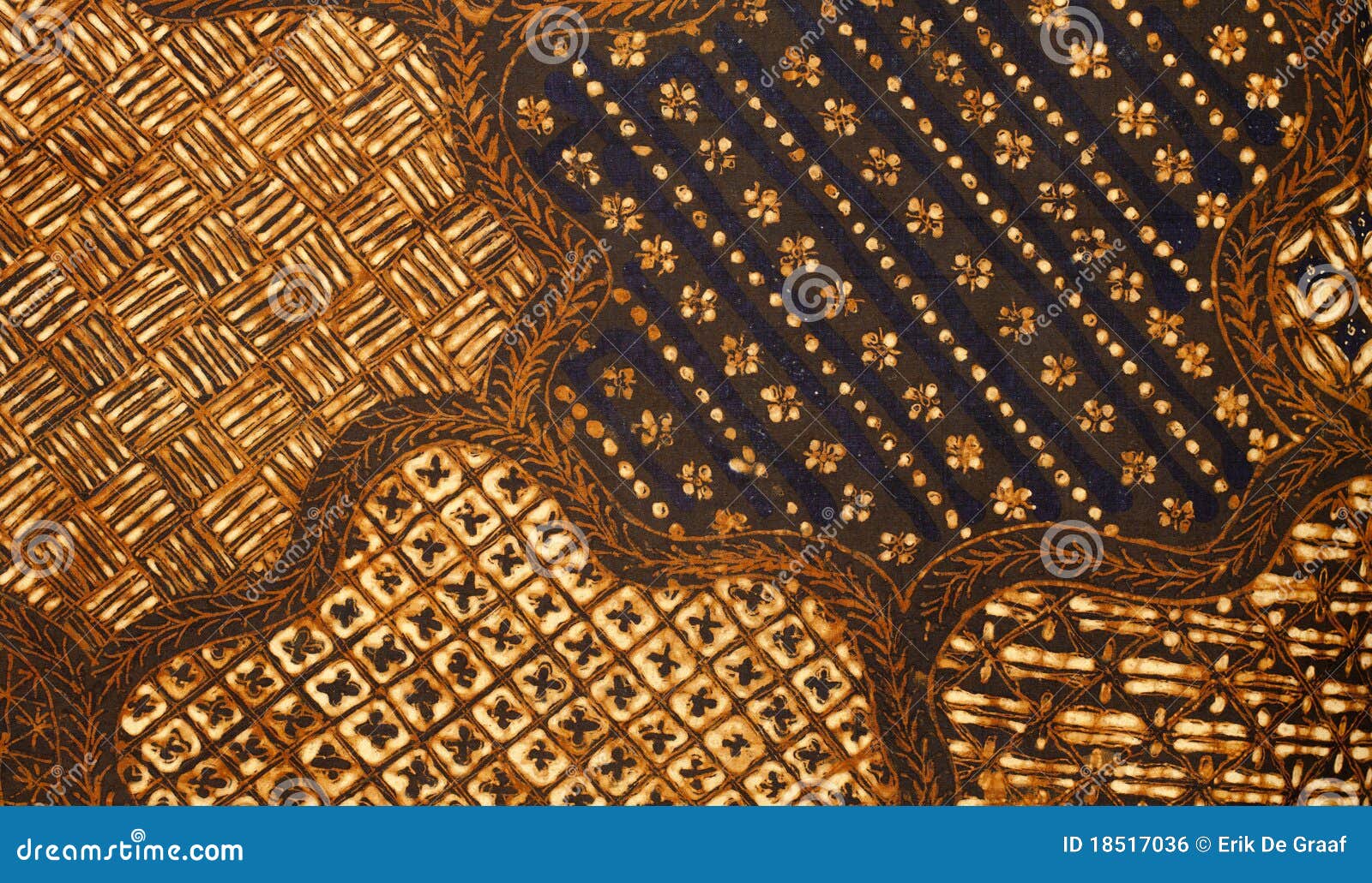 Batik design stock photo. Image of asian, abstract, color - 18517036