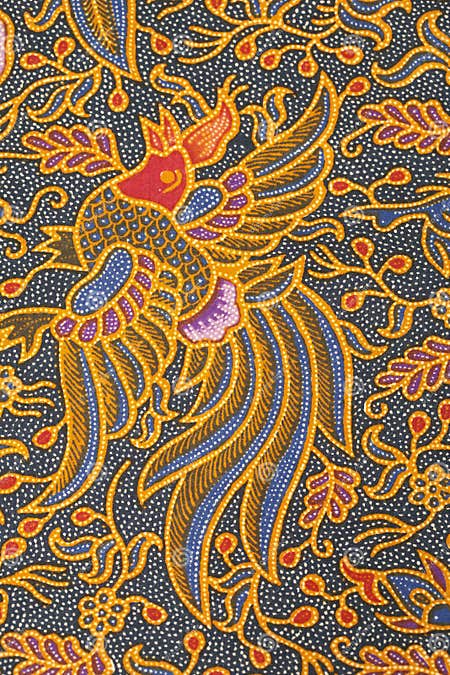 Batik design stock photo. Image of close, craft, detail - 18548682