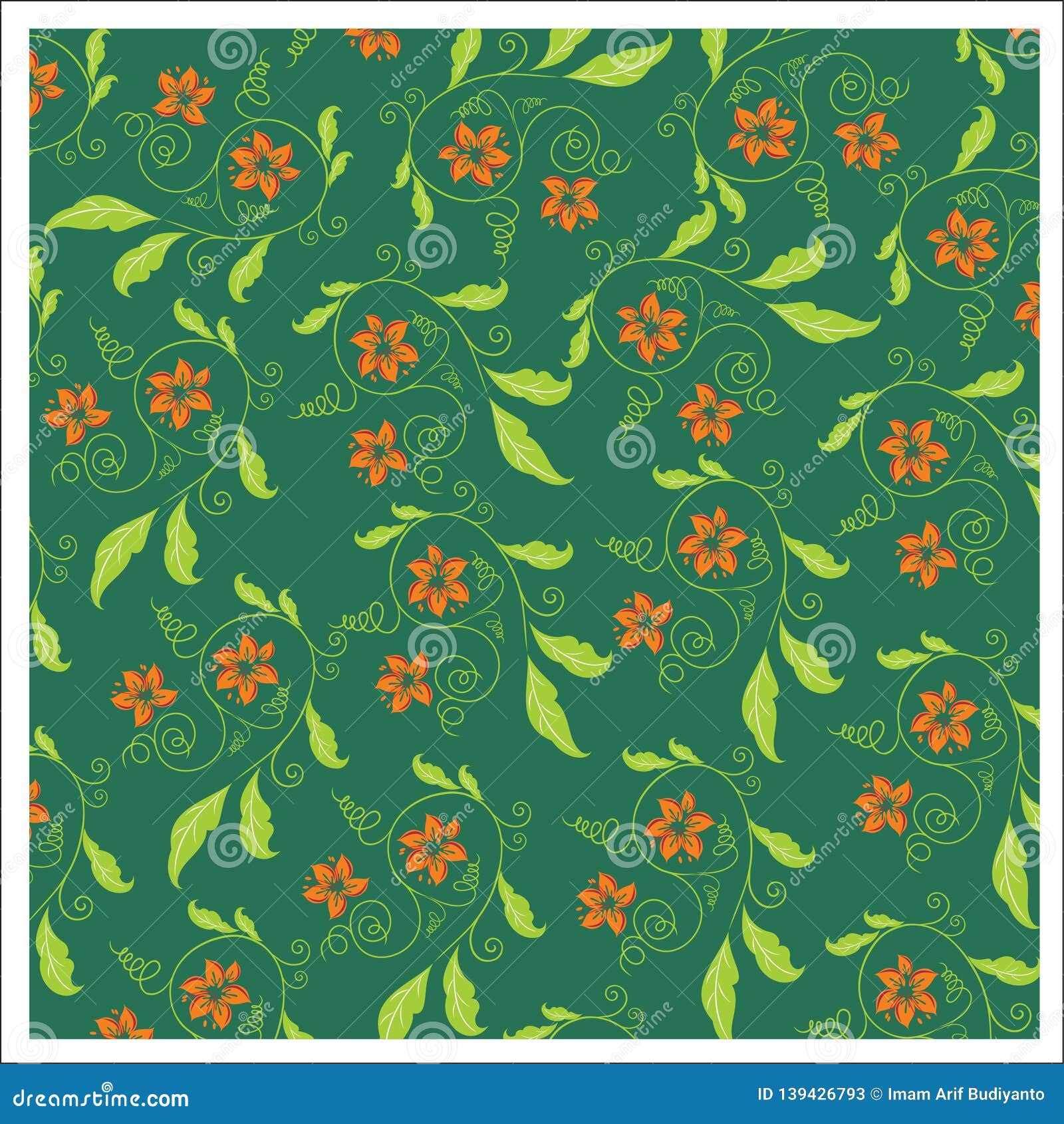 Vector Batik Design Style Patterns Stock Vector - Illustration of ...