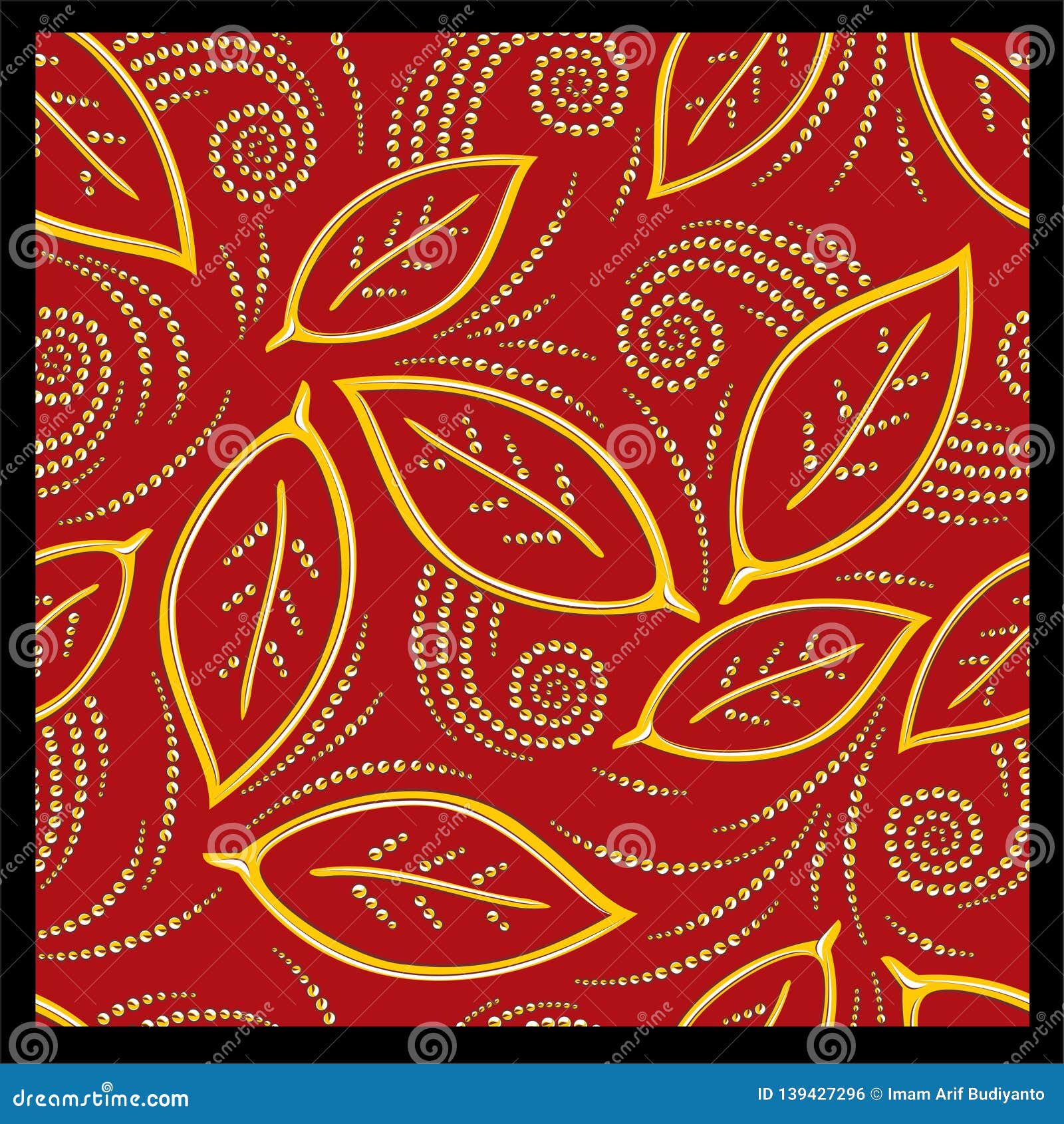 Vector Batik Design Style Patterns Stock Vector - Illustration of ...