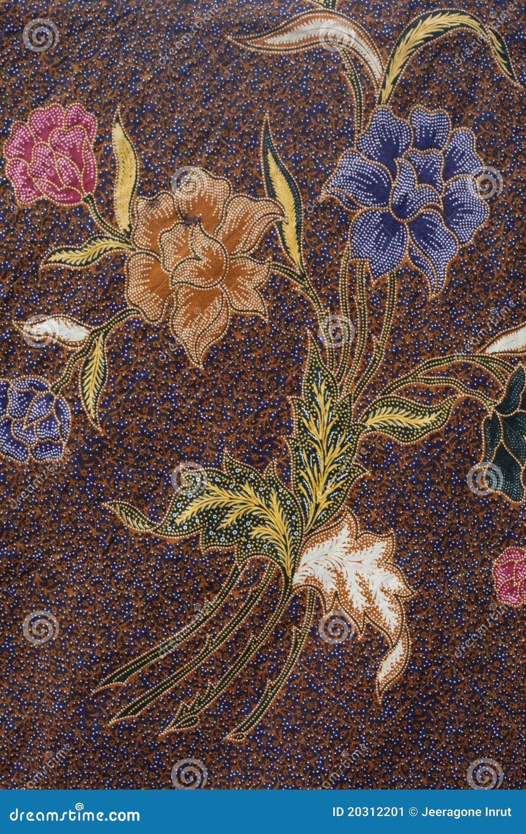 Batik design in Thailand stock image. Image of pattern - 20312201