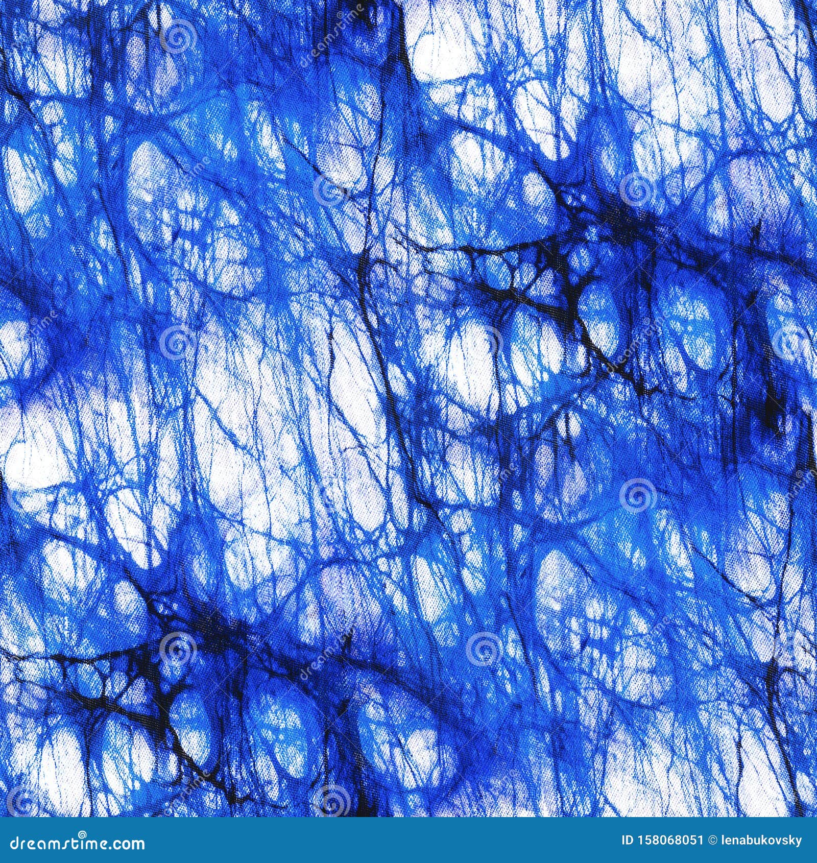 Batik Fabric Texture - Seamless Background Stock Image - Image of ...